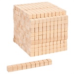 MAB Base 10 blocks - longs | Bulk set | 10 cm3 | 100 pieces | Heutink ...