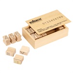 Number stamps 0 - 9 outline | Heutink International