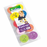 Jumbo stamps - Feelings and emotions - Size 8 cm | Heutink International